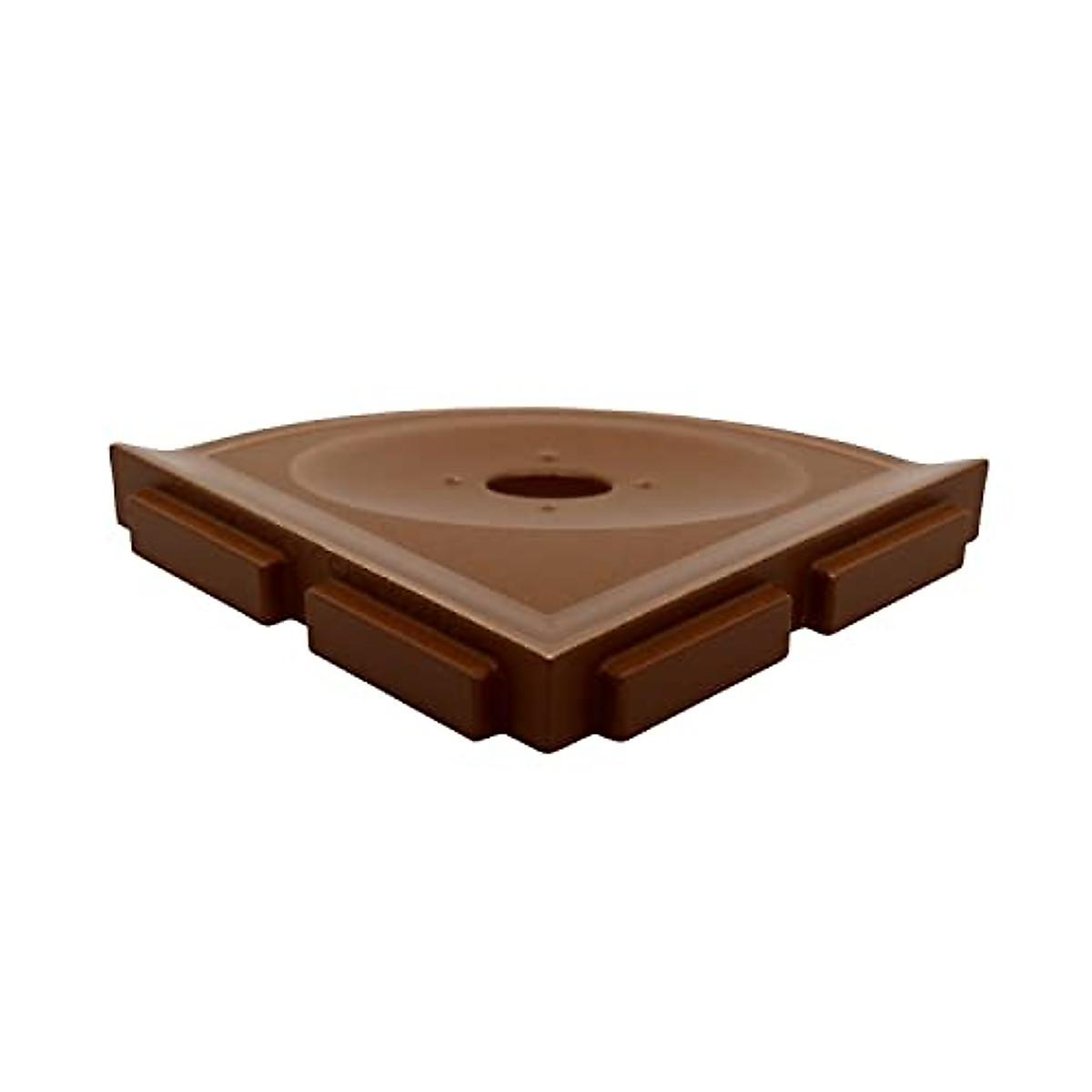 Questech Décor 8 Inch Corner Shower Shelf and 5 Inch Shower Caddy Soap Dish, Metro Lugged Back for New Construction, Mounted Bathroom Shower Organizer, Copper Finish