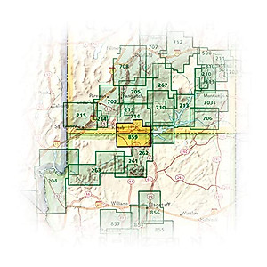 Paria Canyon, Kanab Map [Vermillion Cliffs National Monument, Grand Staircase-Escalante National Monument] (National Geographic Trails Illustrated Map, 859)
