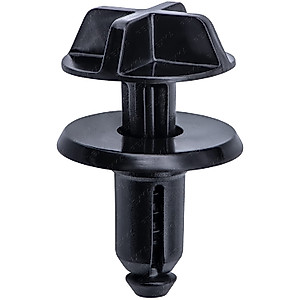 Rexka 15pcs Fender Liner Rivet Radiator Sight Shield Push-Type Retainer Compatible with Ford W716510-S300 F-150 Mustang Fusion Aviator Explorer