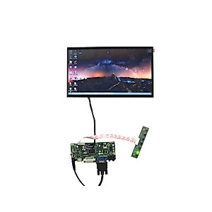 NJYTouch HDMI DVI VGA Audio LCD Controller Board with B116XW02 1366x768 40Pin LED Screen