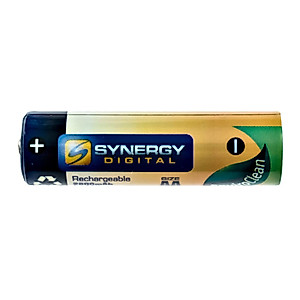 Synergy Digital Camera Battery, Compatible with Nikon COOLPIX B500 Digital Camera, (Ni-MH, 1.25V, 2800 mAh) AA Rechargeable Ultra Hi-Capacity Battery Battery
