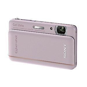 Sony Cyber-shot DSC-TX66 18.2 MP Exmor R CMOS Digital Camera with 5x Optical Zoom and 3.3-inch OLED (Pink) (2012 Model)