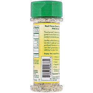 True Lemon Pepper Seasoning (2 pack) Natural Ingredients, No Salt, No Gluten
