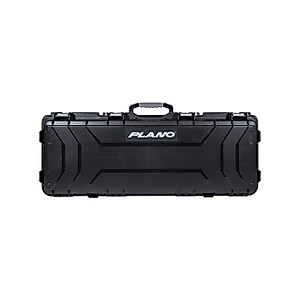 Plano Field Locker Element 44" Bow Case, Black with Gray Accents, Wheeled Archery Case Storage, Airline Approved, Waterproof Dri-Loc Seal