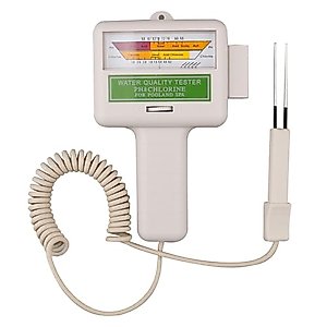 TenYua PC-101 PH CL2 Chlorine Tester Water Quality Tester Portable Home Swimming Pool Spa Aquarium PH Meter Test Monitor