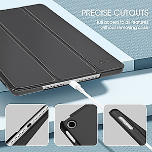 ProCase for iPad 9th Generation 2021/ iPad 8th Generation 2020/ iPad 7th Generation 2019 Case, iPad 10.2 Case iPad Cover 9th Generation -Black