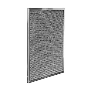 LifeSupplyUSA (18x24x1) Aluminum Electrostatic Air Filter Replacement Washable Air Purifier A/C Filter for Central HVAC, MERV 8, Energy Saving, Easy to Clean, Long-Lasting (1-Pack)