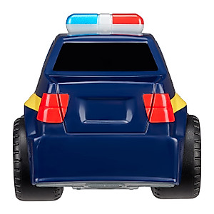 Little Tikes My First Cars Crazy Fast Cars Police Car (Trooper) Pullback Toy Car Vehicle with Epic Speed and Distance, Goes up to 50 ft