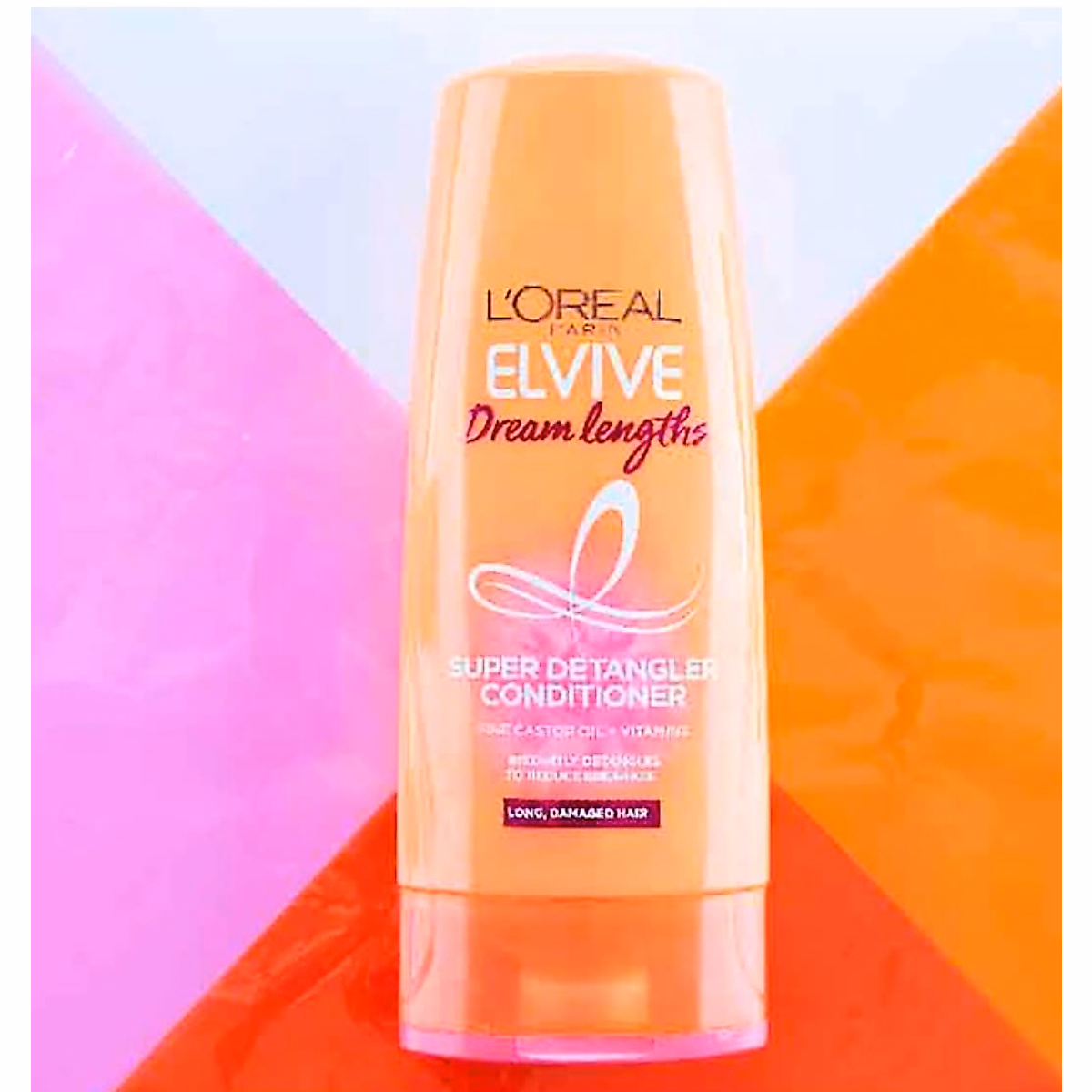 L'Oreal Paris Elvive - Dream Lengths - Restoring Shampoo & Super Detangler Conditioner Set - One Set