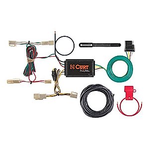 CURT 55563 Vehicle-Side Custom 4-Pin Trailer Wiring Harness, Fits Select Lexus RX330, RX350