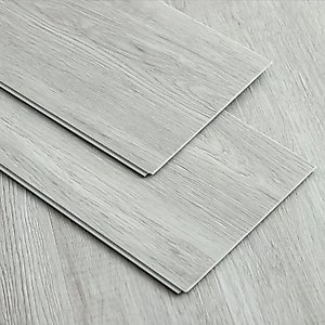NeuType Luxury Vinyl Flooring - Interlocking Planks for Easy DIY Installation - Wood-Grain Texture, 9 Planks Per Box, 21.5 Sq. Feet, Moisture-Resistant for Every Room