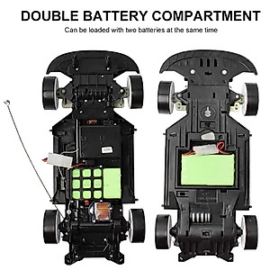 QIYHBVR GT RC Drift Racing Car 1/10 Scale Remote Control Drift Car Toy Gift for Kids, 4WD High Speed Sport Racing Car RC Vehicle Electric Drifting Race Car Remote Control Toy Racing Car