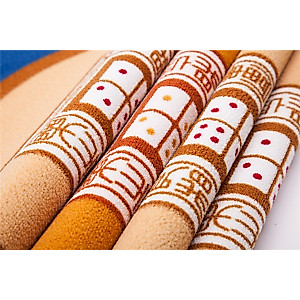 THY COLLECTIBLES Universal Mahjong/Paigow/Card/Game Table Cover - Green Mat 31.5" x 31.5" (80cm x 80cm)