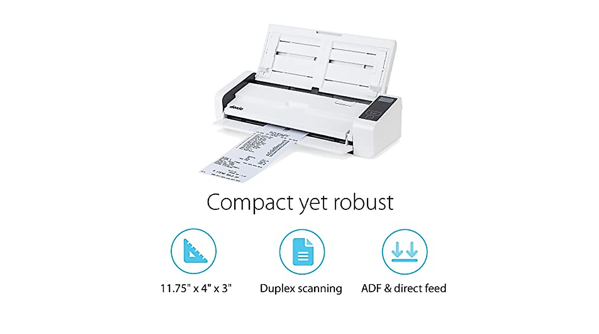 Doxie Pro DX400: Fast Duplex Document & Receipt Scanner