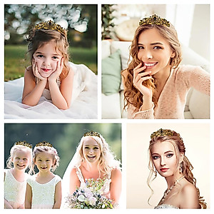 Black Birthday Celebration Set: Sash, Tiara, Headband, and Gold-Accented Decorations for Women