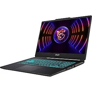 MSI Cyborg 15 Gaming Laptop 15.6" FHD IPS 144Hz Display 12th Gen Intel 10-core i7-12650H Processor 32GB RAM 2TB SSD GeForce RTX 4060 8GB Graphics Backlit Keyboard USB-C Win11 Black + HDMI Cable