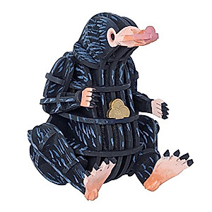 Fantastic Beasts Niffler 3D Wood Puzzle & Model Figure Kit (42 Pcs) - Build & Paint Your Own 3-D Movie Toy, No Glue Required - Harry Potter Gift for Kids & Adults, 8+ 