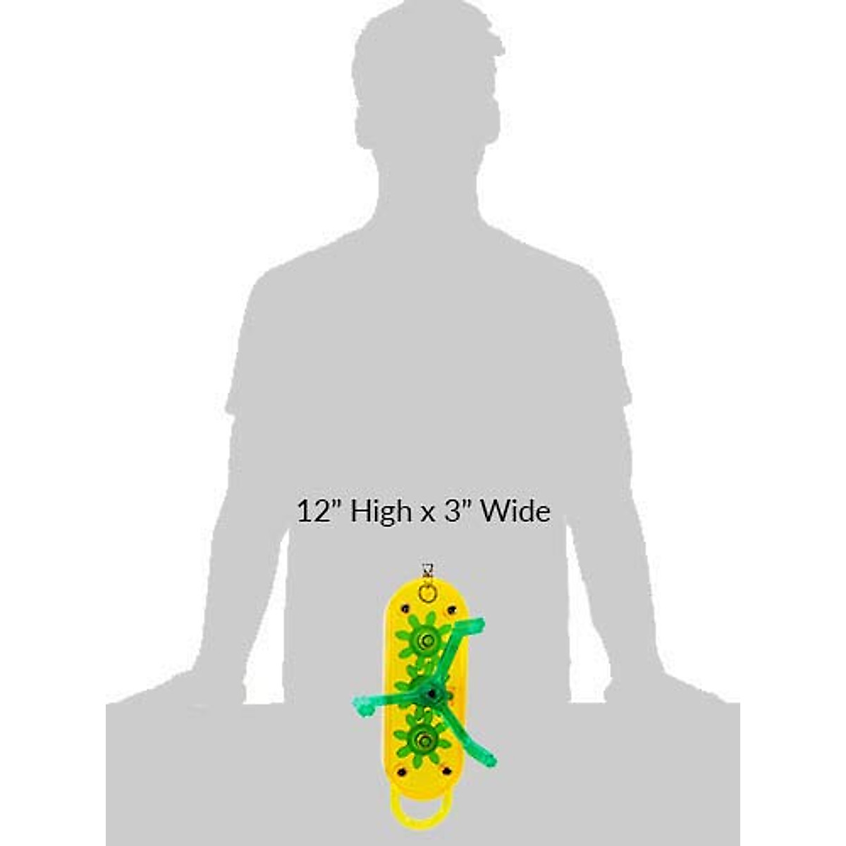 Lucky Bird Toys Gear Head 12in Length Small Bird Toy