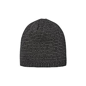 SEALSKINZ Unisex Waterproof Cold Weather Reflective Beanie, Black, Large/X-Large