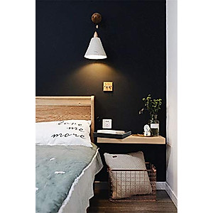 Gurfuy Rectangular Faux Leather Small Serving Tray 10" x 8" Modern Elegant Decorative Tray for Coffee Table Jewelry Perfume Organizer Living Dining Room Coffee Table Bathroom Office (Black)