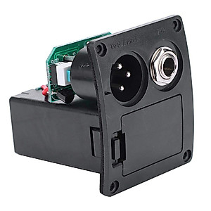 5 Band Guitar Equalizer, F-5T EQ Equalizer Pickup Tuner for Acoustic Guitar Musical Instrument