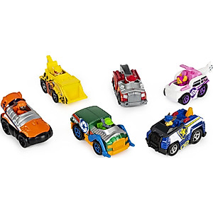 Paw Patrol, True Metal Classic Gift Pack of 6 Collectible Die-Cast Vehicles, 1:55 Scale
