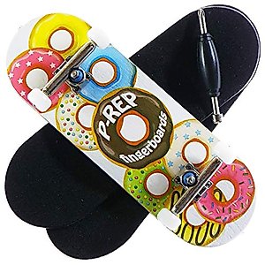 P-REP Dohnuts - Solid Performance Complete Wooden Fingerboard (Chromite, 32mm x 97mm)