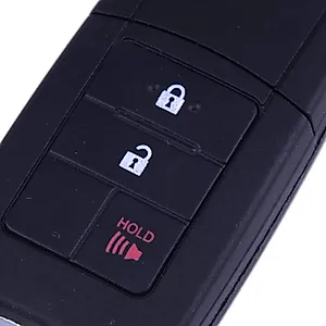 beler 3 Buttons Remodel Remote Flip Folding Key Shell Case Cover Fit For Toyota RAV4