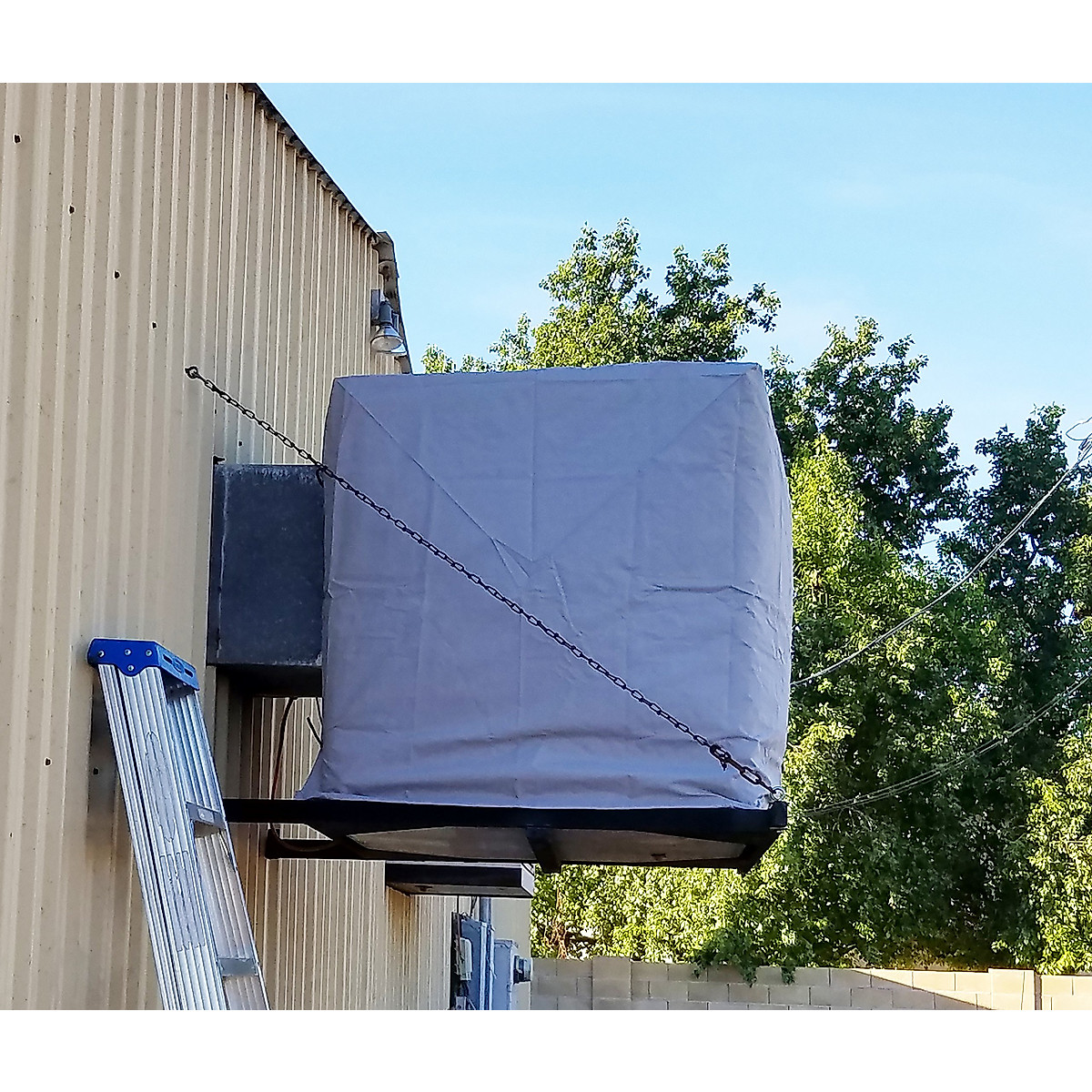 Dial Manufacturing Evaporative Cooler Cover - Side Draft - 34" w 34" d 36" h