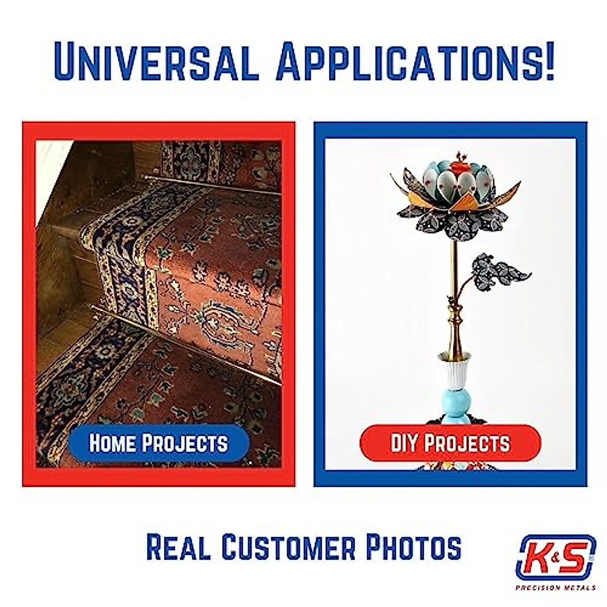 K & S Precision Metals 8128 Round Brass Tube, 5/32" OD