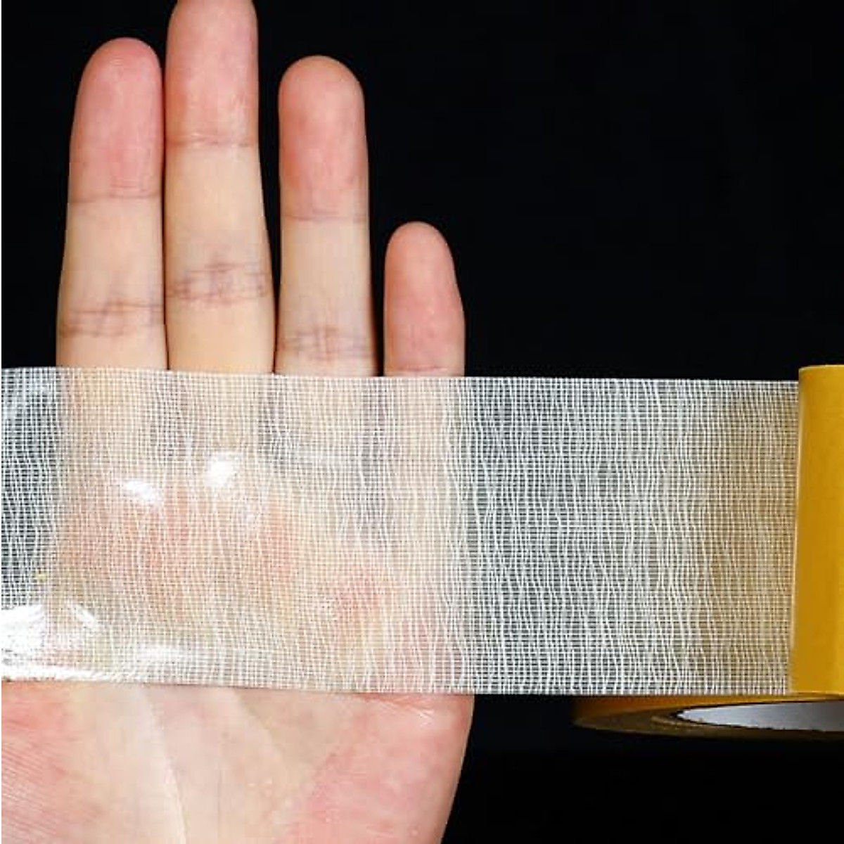 XZRDINGJIE Double Sided Tape Heavy Duty Mounting Tape, 1.18inch x 33ft Double-Sided Fabric Tape Adhesive Tape No Residue, for Home & Office