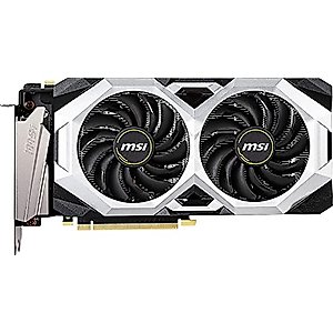 MSI Gaming GeForce RTX 2070 Super 8GB GDRR6 256-bit HDMI/DP NVLink Torx Fan Turing Architecture Overclocked Graphics Card (RTX 2070 Super Ventus OC) (Renewed)