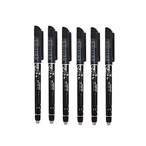 Erasable Pen Pen Blue/Black Student Stationery Pen Multifunctional Gel Pen 0.5mm Nib Writing Smooth and Strong Quality 3pcs6pcs