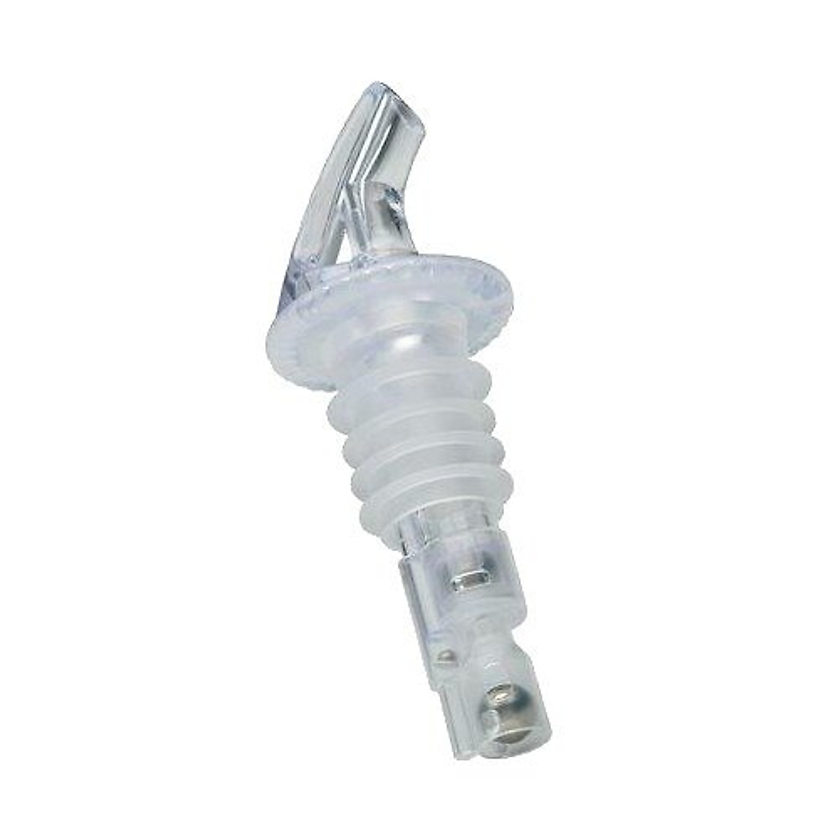 1/4 oz Clear (PP-14C) Measured Liqour Pourer - Precision Pour Liquor & Wine Bottle Pour Spout - (10-Pk) 100% USA Made - Pour The Perfect Cocktail with Our No Leak Bottle Spouts, Size 0.25 oz