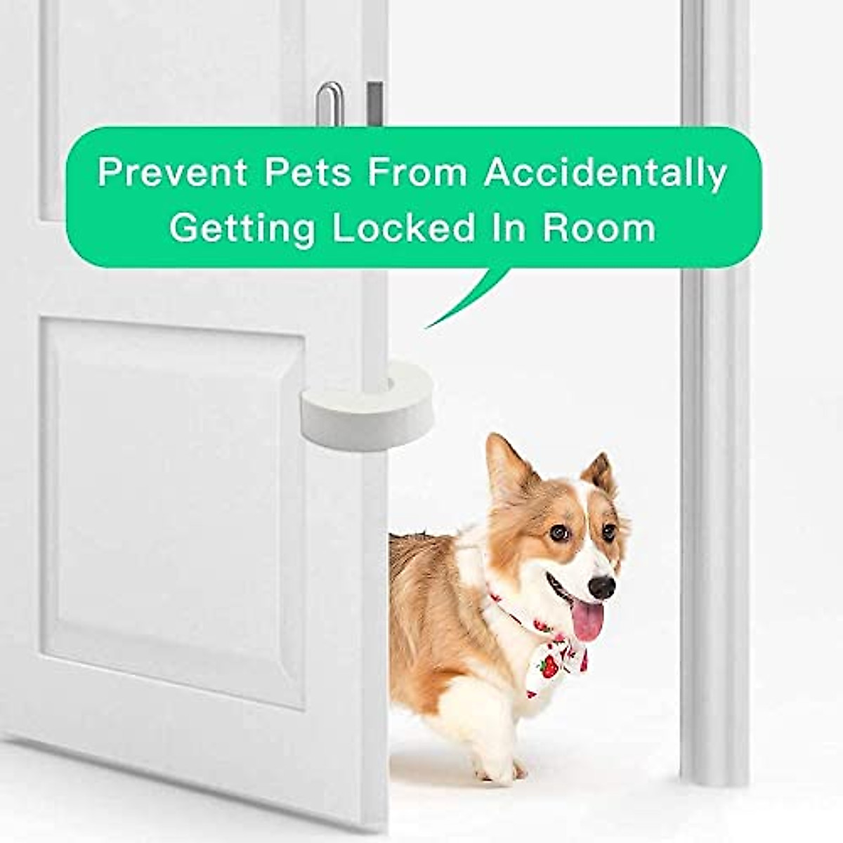 [8 Pack] BYETOO Door Finger Pinch Guards,Baby Proof Door Slam Stopper,Protect Child Fingers with Soft Foam Guard,Prevent Finger Pinch Injuries,Slamming Door,Child or Pet from Getting Locked in Room