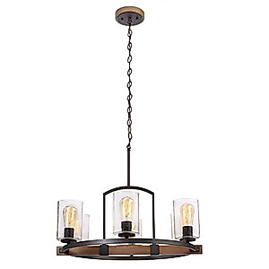 Newbury Manor Collection 6-Light Vintage Bronze Chandelier