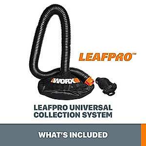 WORX WA4054.2 LeafPro Universal Leaf Collection System for All Major Blower/Vac Brands