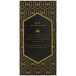 Harney & Sons Premium Black Tea, Tea Bags, Brown (30698), chai, 20.0 Count