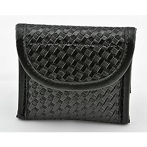 TECH118 Glove Pouch -Police Duty Belt Basketweave Latex Glove Pouch