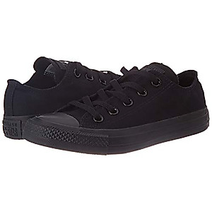 Converse Chuck Taylor All Star Low Top, Black/White, 10.5 Women/8.5 Men