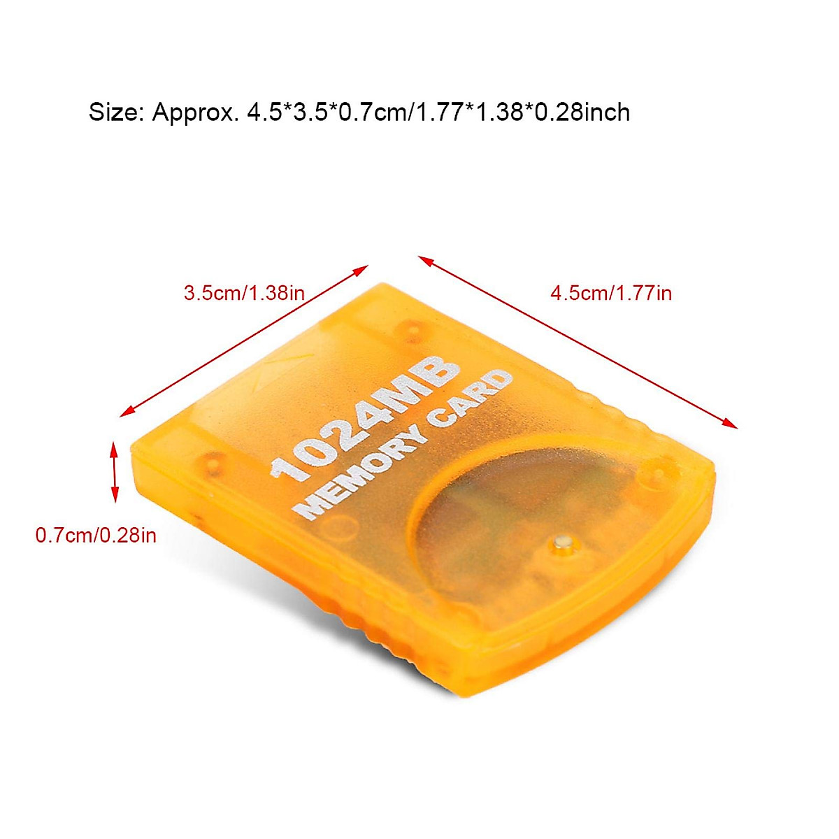 Memory Card, for WII Game Console 1024MB Large acity Memory Card, Game Accessories Built in Switch