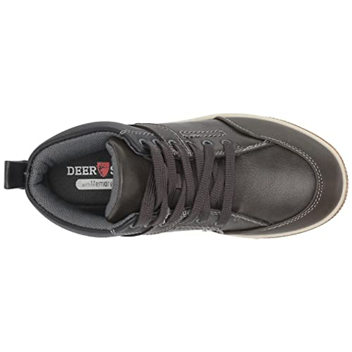 Deer Stags Boy's Boot, Grey/Navy, 2 Medium US Little Kid