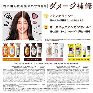 Diane Perfect Beauty Extra Damage Shampoo & Conditioner (450ml Each) Pump Set 1