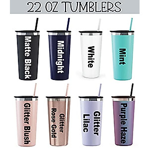 Maars® Laser Engraved Personalized Nurse 20 or 22 oz Tumbler with lid and straw- Nurse Gift, Doctor Gift, Nurse Assistant, Nursing Student, Medical Assistant Tumbler, Nurse Graduate Gift