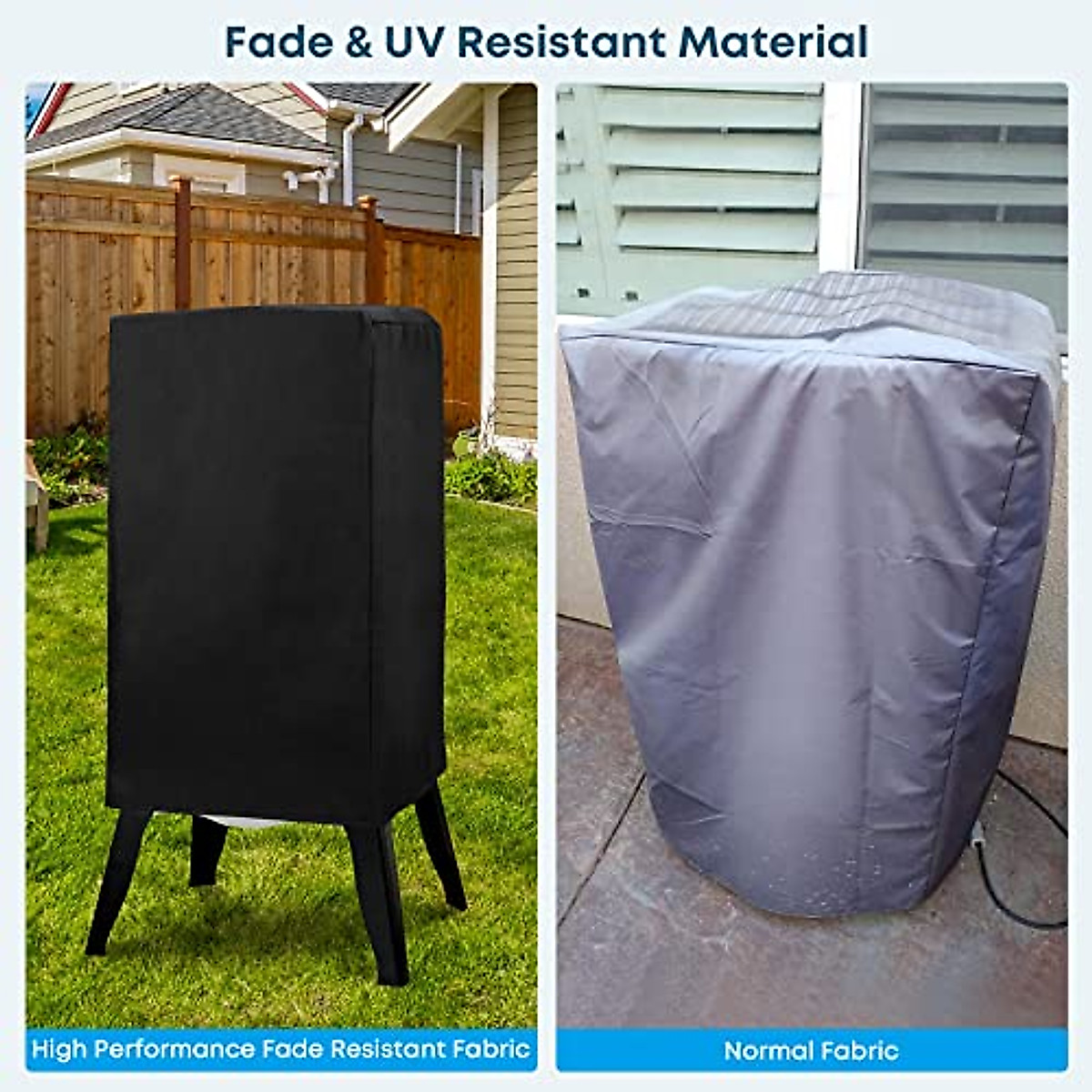 Stanbroil 600D Heavy Duty Cover for Camp Chef 18" Smoke Vault and 12" Stand Mounted Speakers, Waterproof