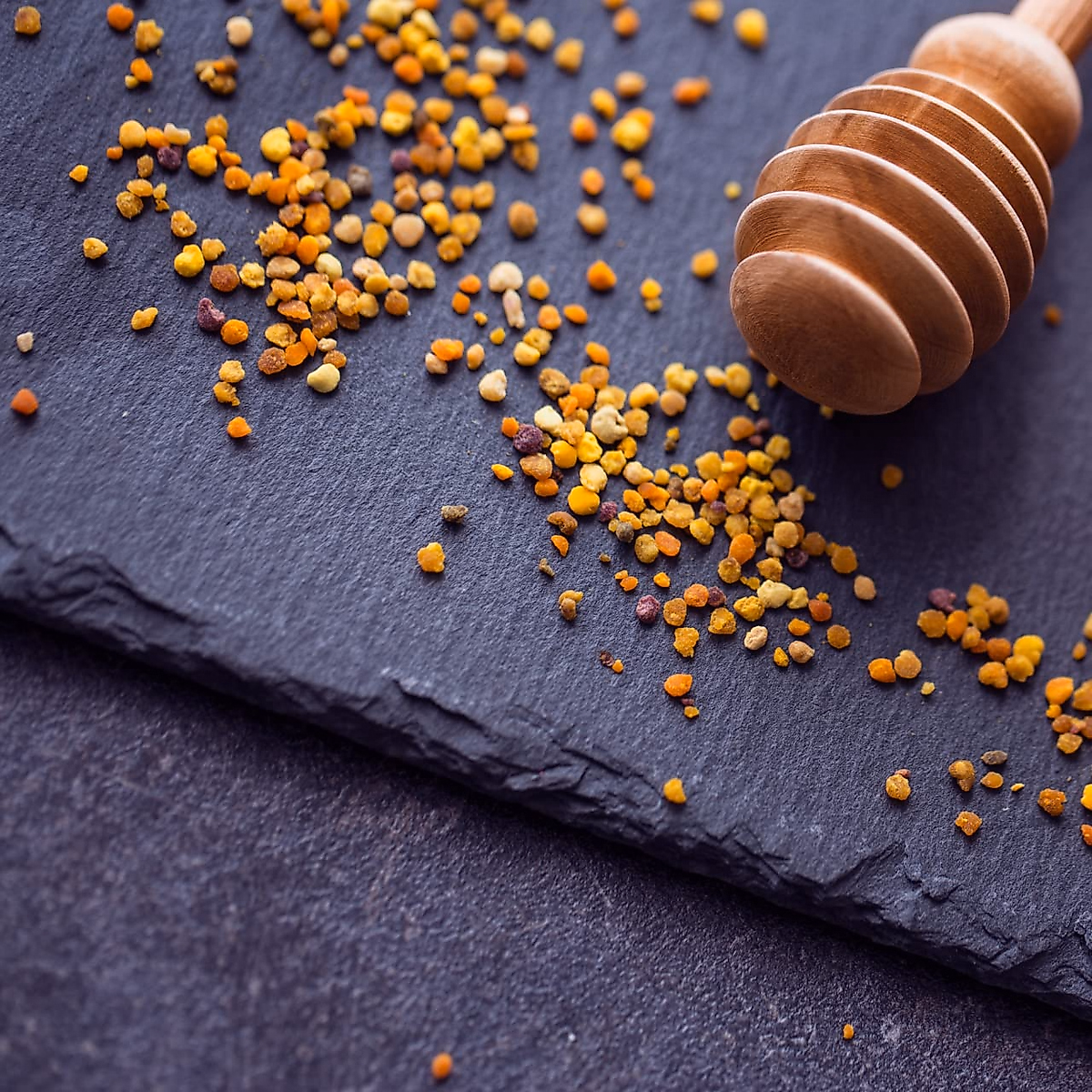 Buzzing with Vitality, Bee Pollen Granules - Your Natural Superfood Powerhouse! 100% Pure, Easily Absorbed, and Ready to Fuel Your Adventures - 10.6 Ounces