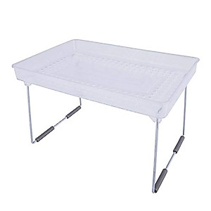 Kenney Storage Made Simple Collapsible Stacking Countertop Shelf, Clear