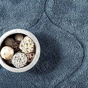 nuLOOM Elsie Contemporary Shag Area Rug, 8x10, Teal