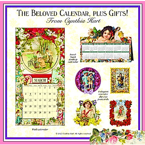 Cynthia Hart's Victoriana Wall Calendar 2023: For the Modern Day Lover of Victorian Homes and Images, Scrapbooker, or Aesthete