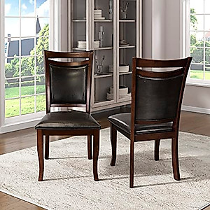 Lexicon Fontanelle Dining Chair (Set of 2), Dark Cherry